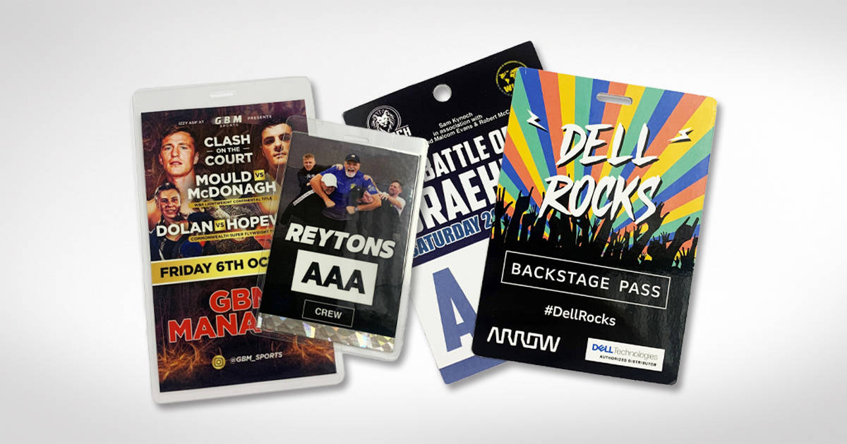 Lanyard Card Printing | Custom Event Passes | Order Online